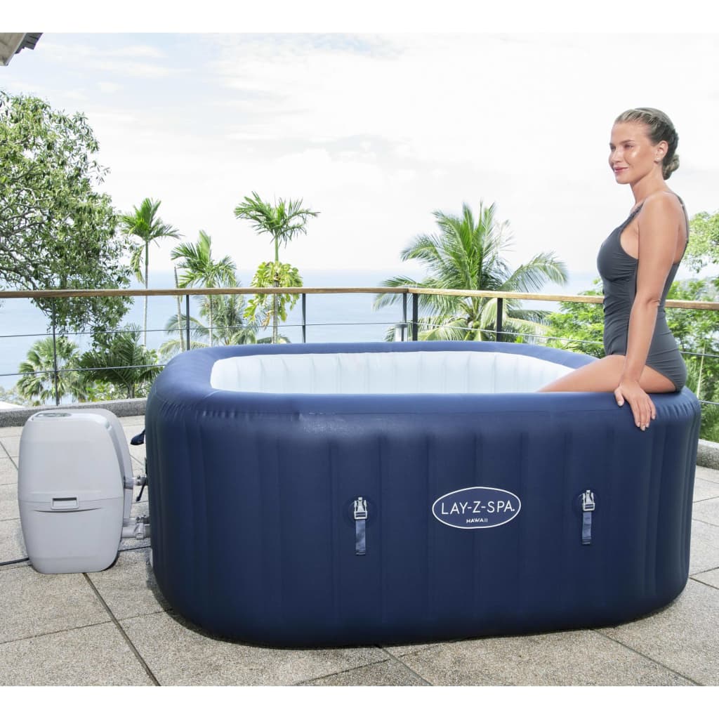 Jacuzzi inflable Lay-Z-Spa Hawaii AirJet de Bestway | Leroy Merlin