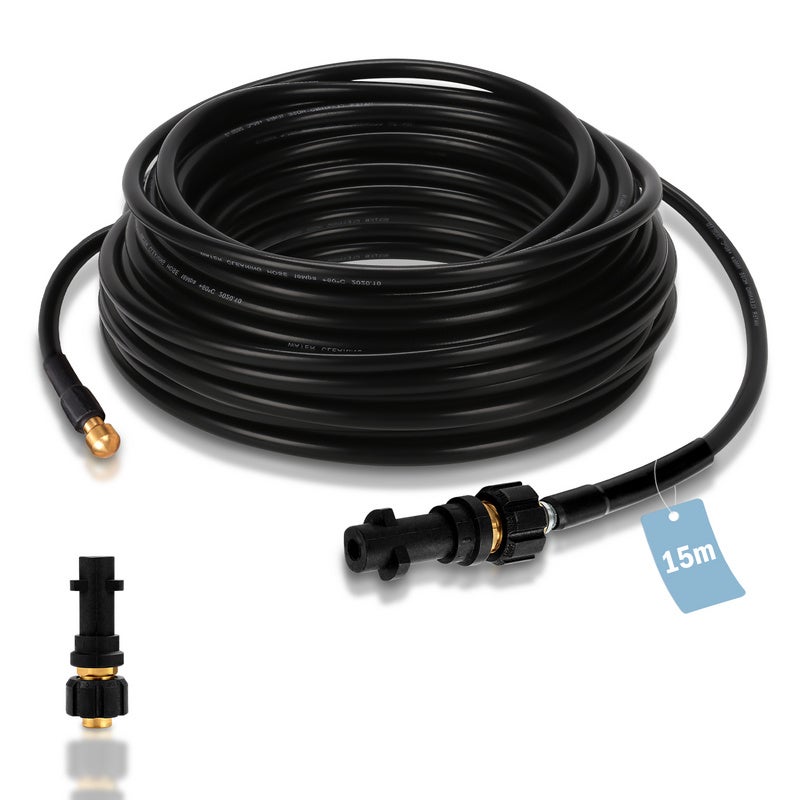 Tubo flessibile ad alta pressione Premium Flex Anti Twist da 15 m per ...