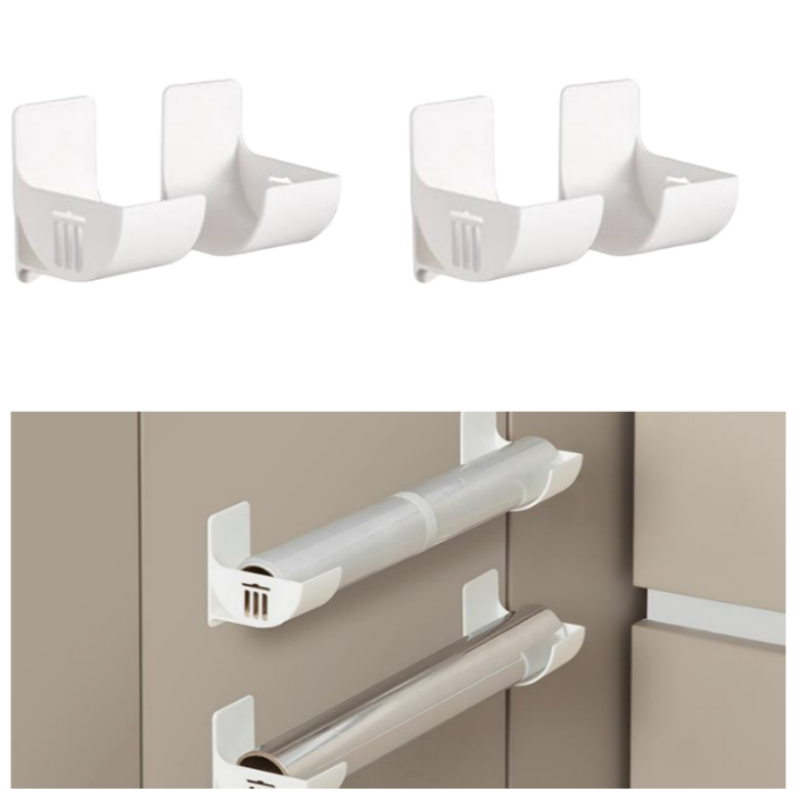 4-Pack Cling Film Storage Rack, No Drilling Required | Leroy Merlin