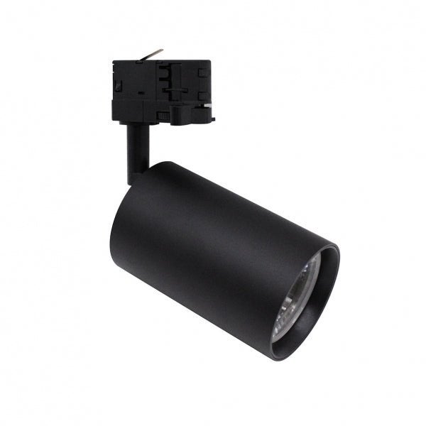 Spot LED sur Rail Triphasé CCT 30W 60° Noir - 3000K/4000K/6500K ...