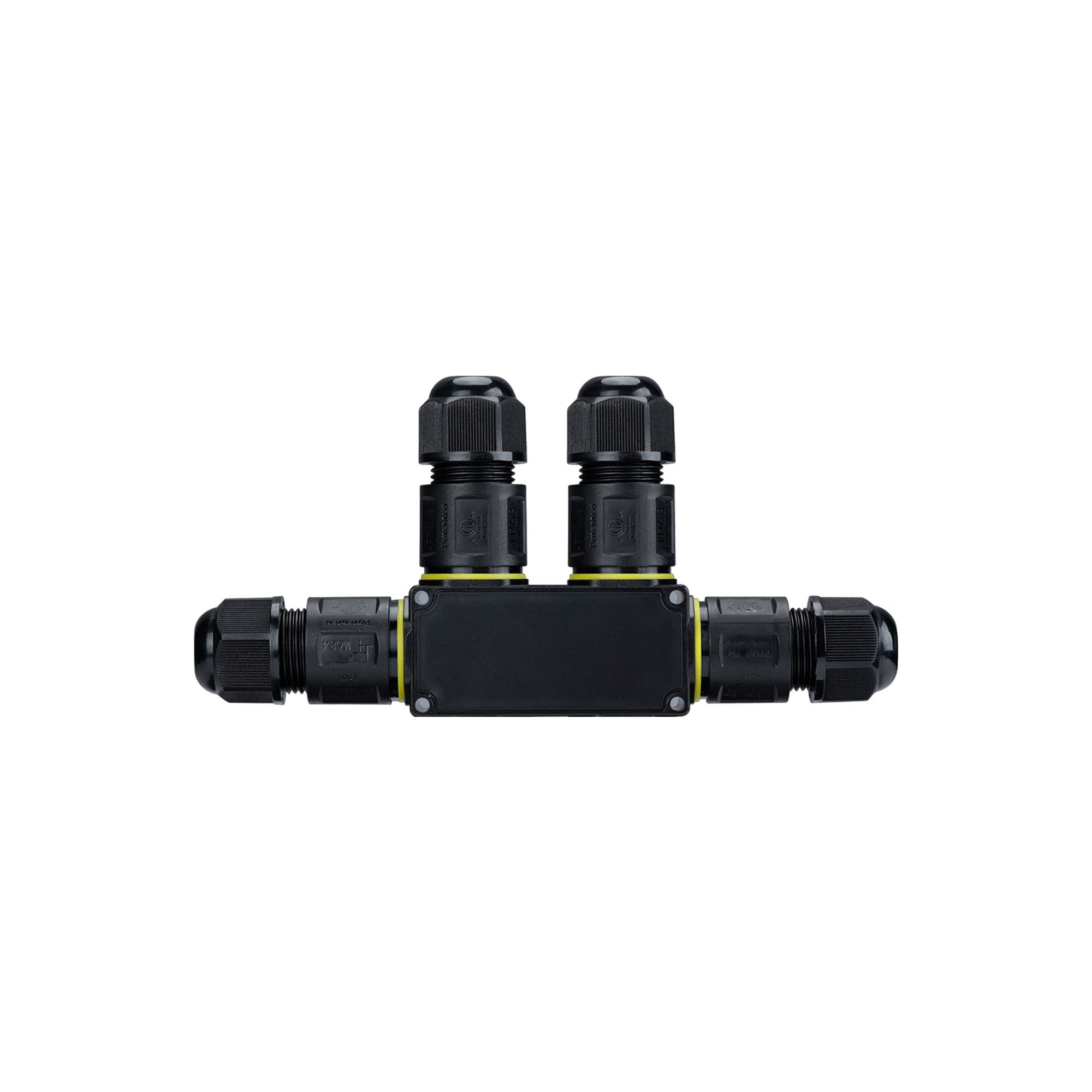 Connecteur étanche en F - 3P - IP68 - 0,5-2,5mm² - 24A - T105 | Leroy ...