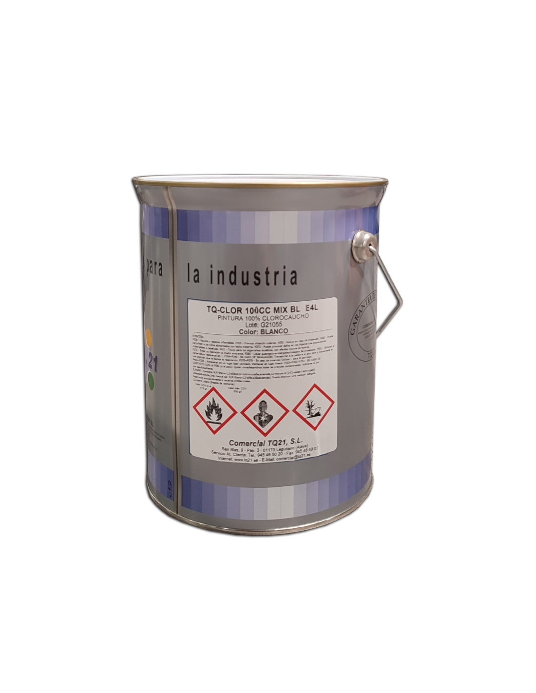 DISPIVAL - PINTURA CLOROCAUCHO SUELOS CARTA RAL 4 LT (RAL 9005 Negro ...
