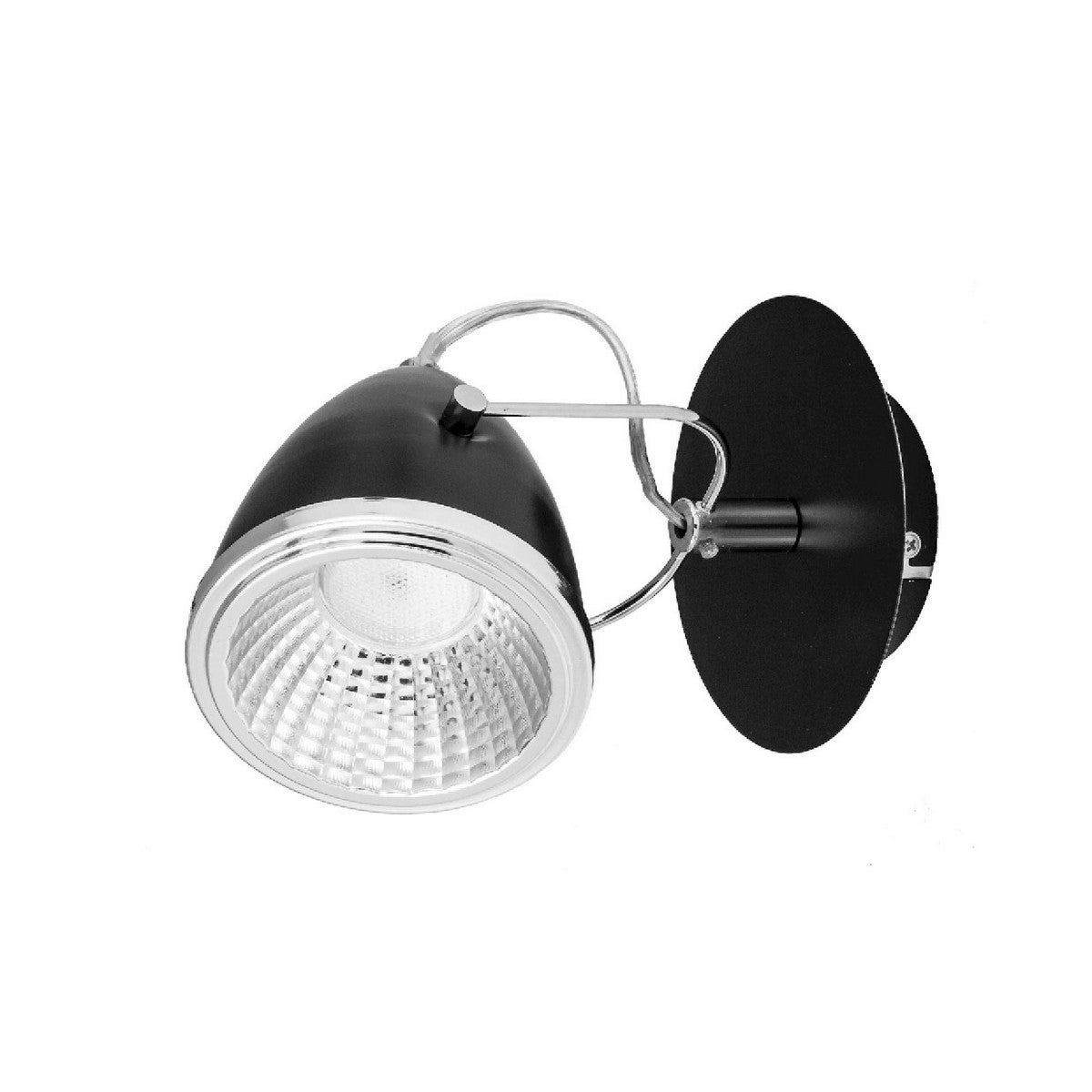 Foco Oliver, Metal, Negro, EPIKASA | Leroy Merlin