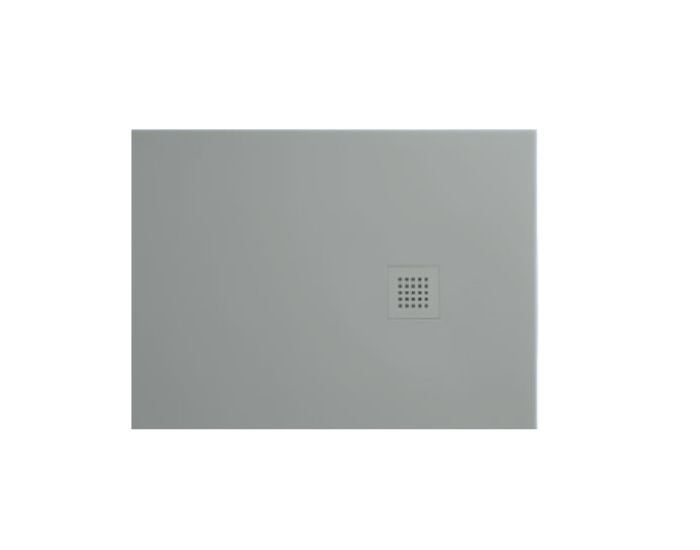 Piatto doccia 70x100 Ceramica Slim H3 Tamanaco Ceramic.30 Cemento Opaco ...