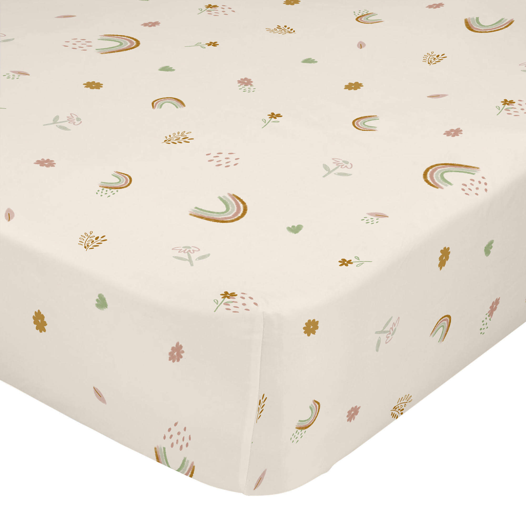 Iris Drap-housse Lit Bébé 70x140 cm | Leroy Merlin
