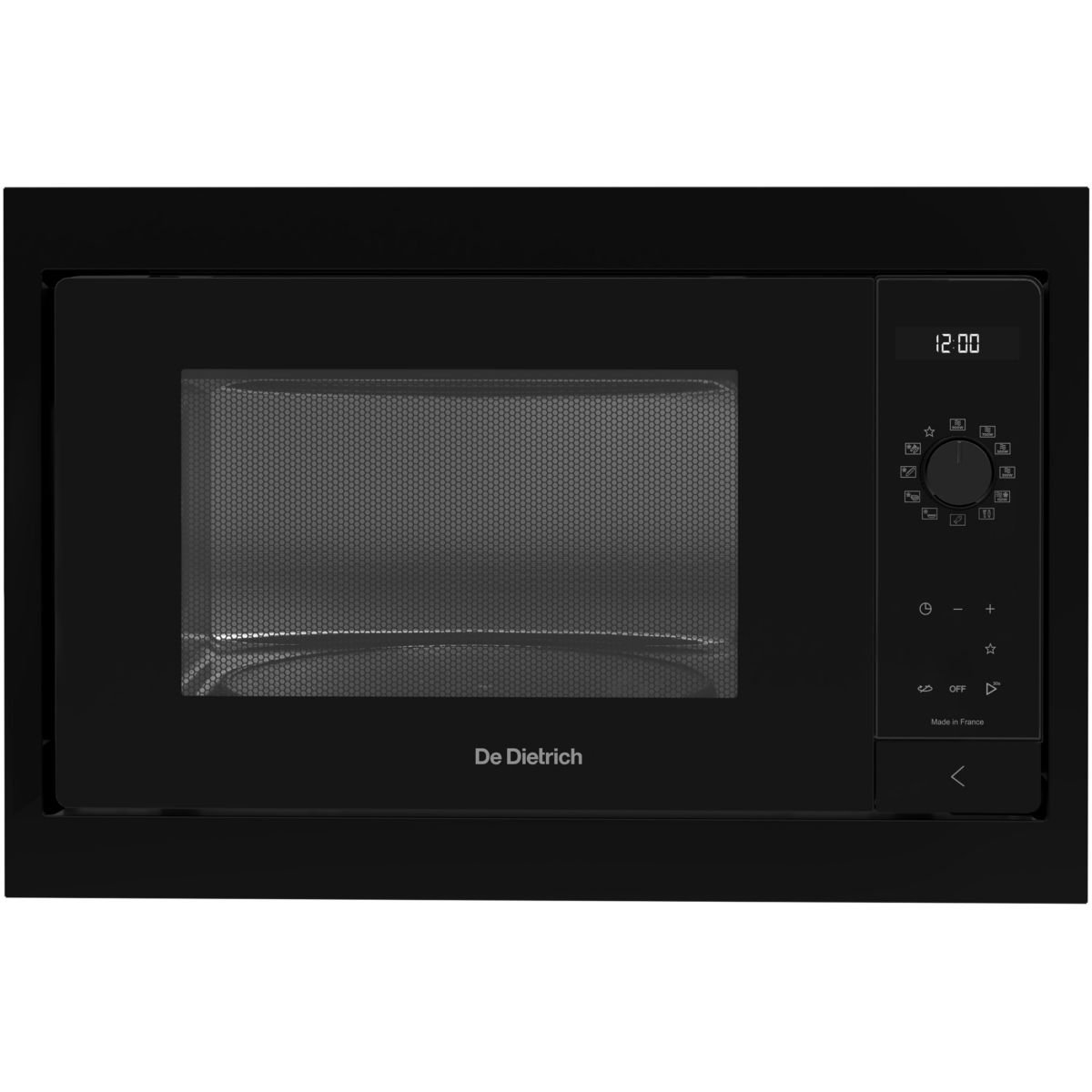 Micro ondes encastrable DE DIETRICH DME4310B Noir Infini | Leroy Merlin