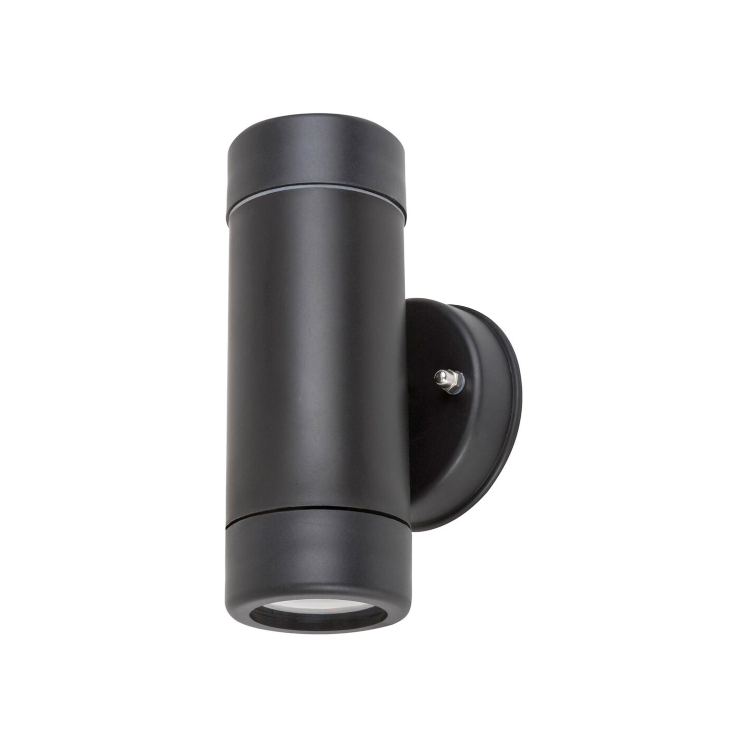 Aplique Pared Exterior GU10 Negro mate IP44 160mm MEDINA | Leroy Merlin