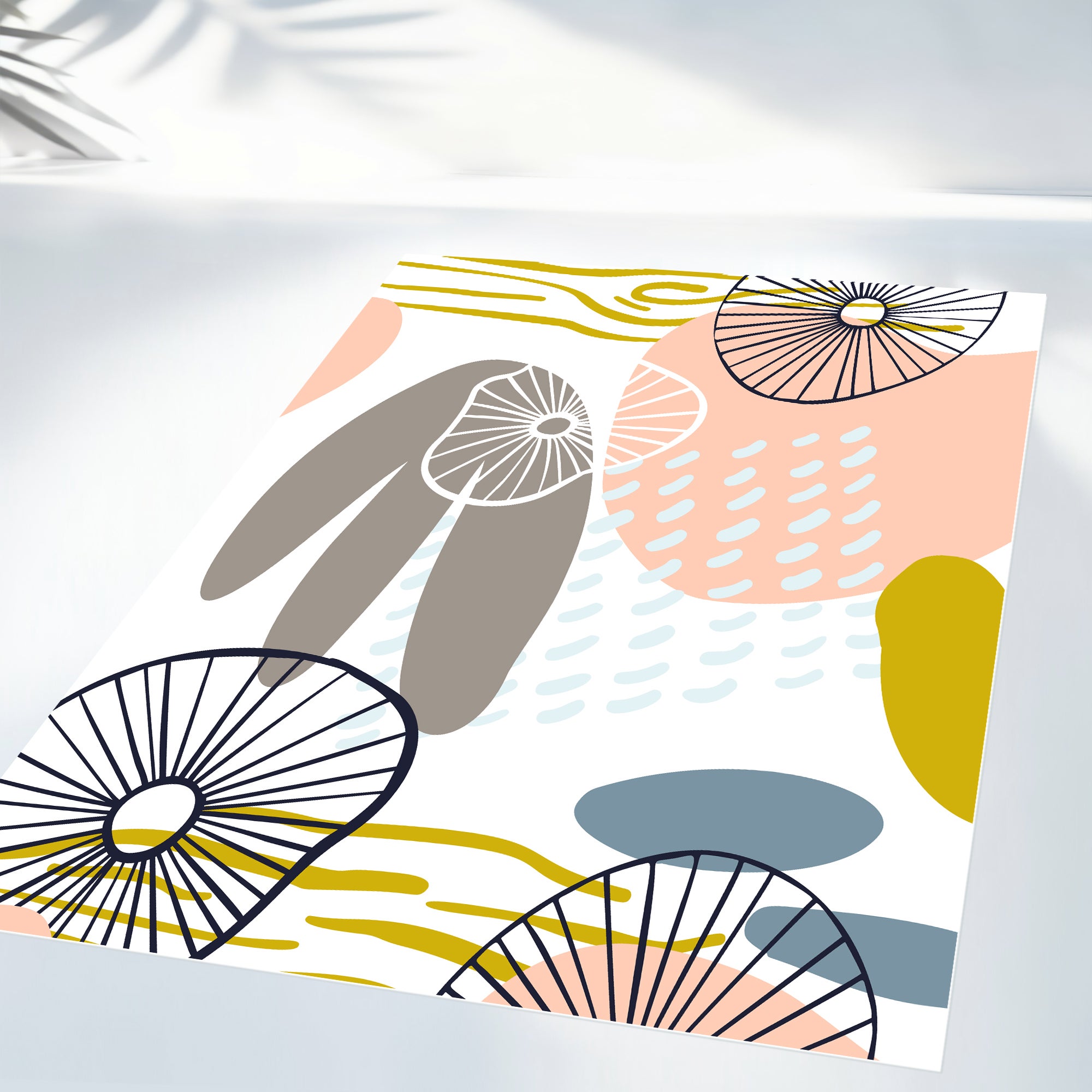 Tapis PVC intérieur/extérieur Brisa 158x229 cm - PVC imprimé, lavable ...