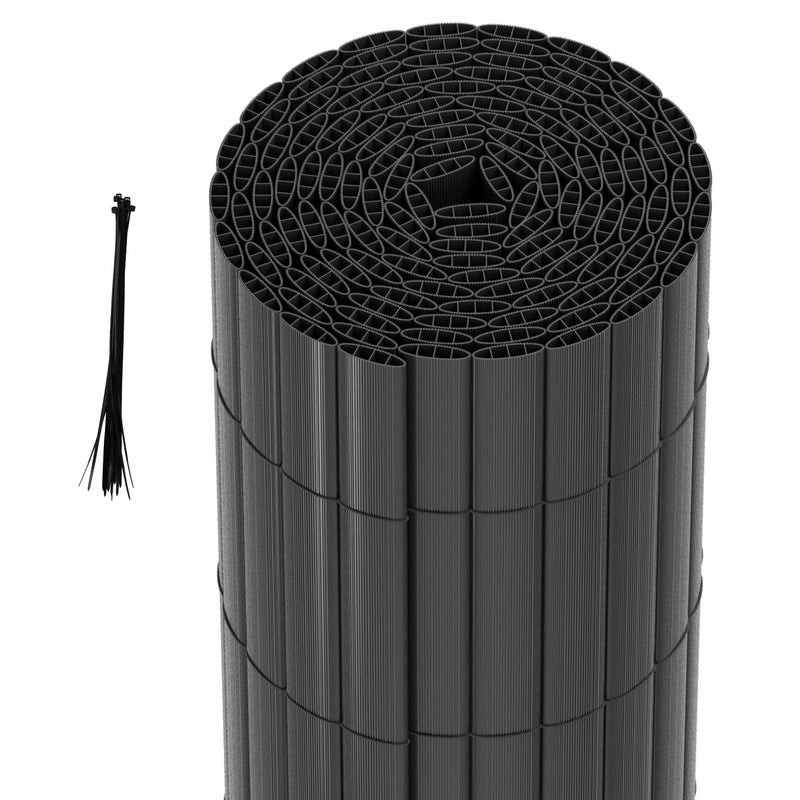 Canisse en PVC Brise Vue Natte pour Jardin Balcon Clôture de Protection ...