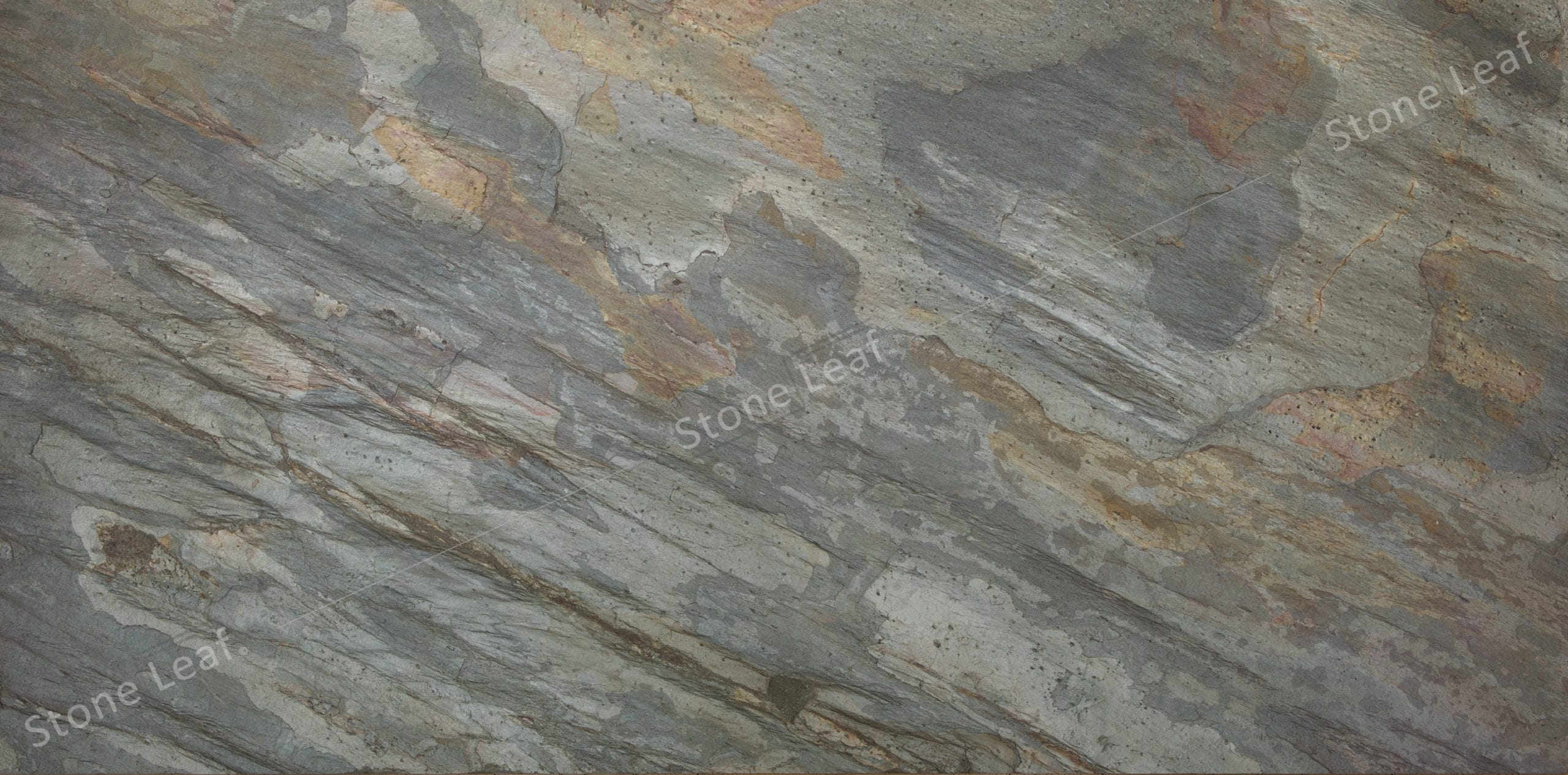 Feuille De Pierre 100% Naturelle Stoneleaf Goa - 240x120 cm - 2,88 m² ...