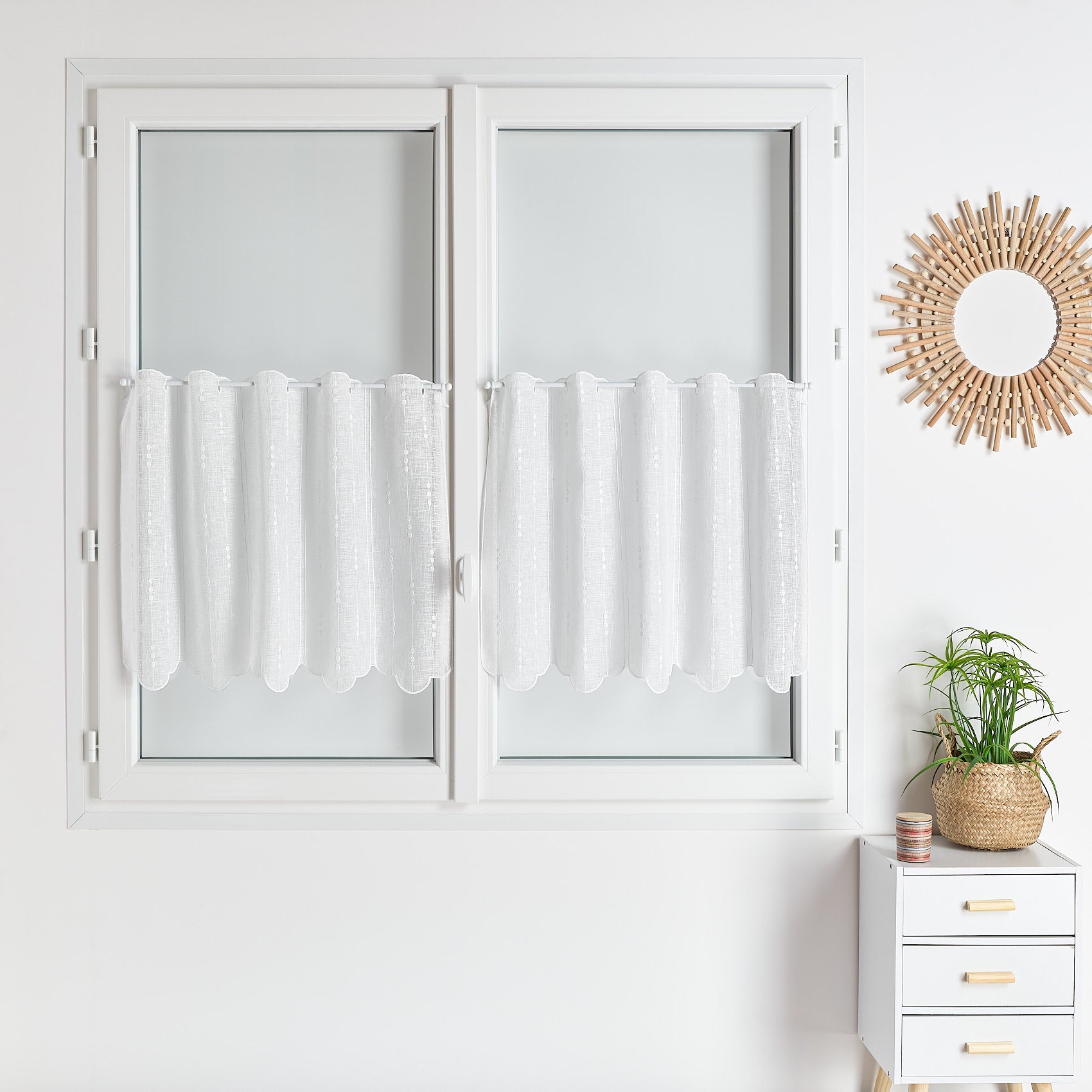 Brise Bise de etamina en polilino | Leroy Merlin