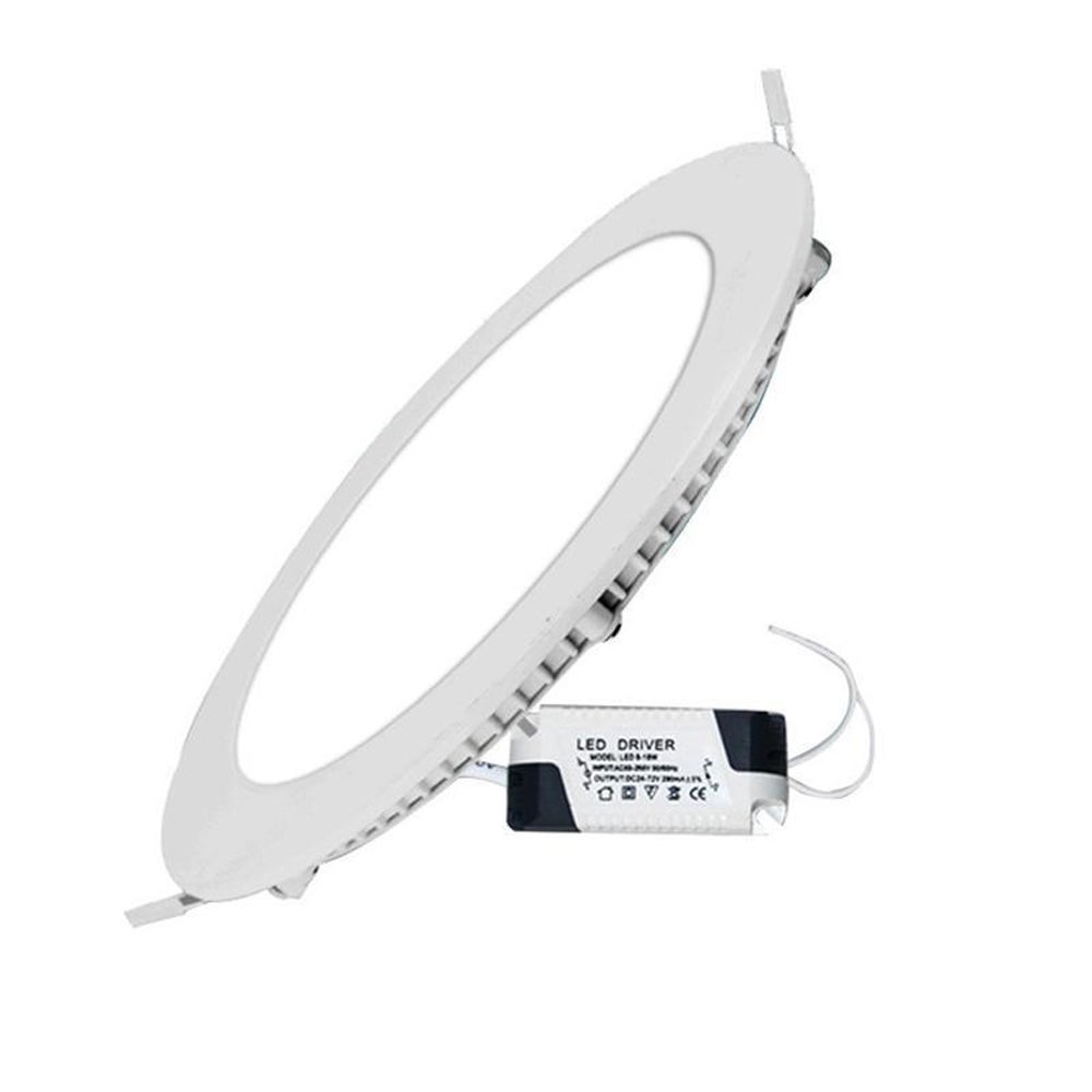 Panel LED Redondo Empotrable 25W 6000K | Leroy Merlin