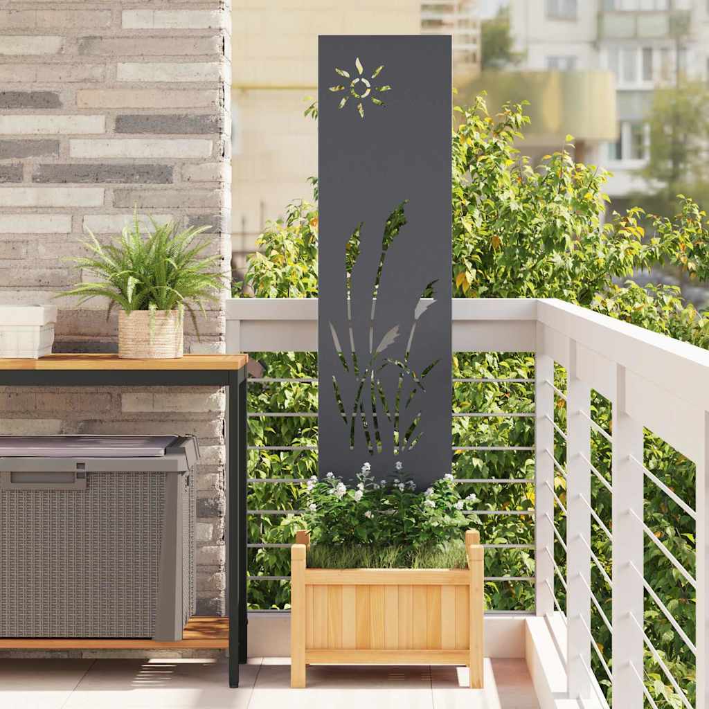 Écran de confidentialité de jardin Anthracite 32 x 140 cm vidaXL ...
