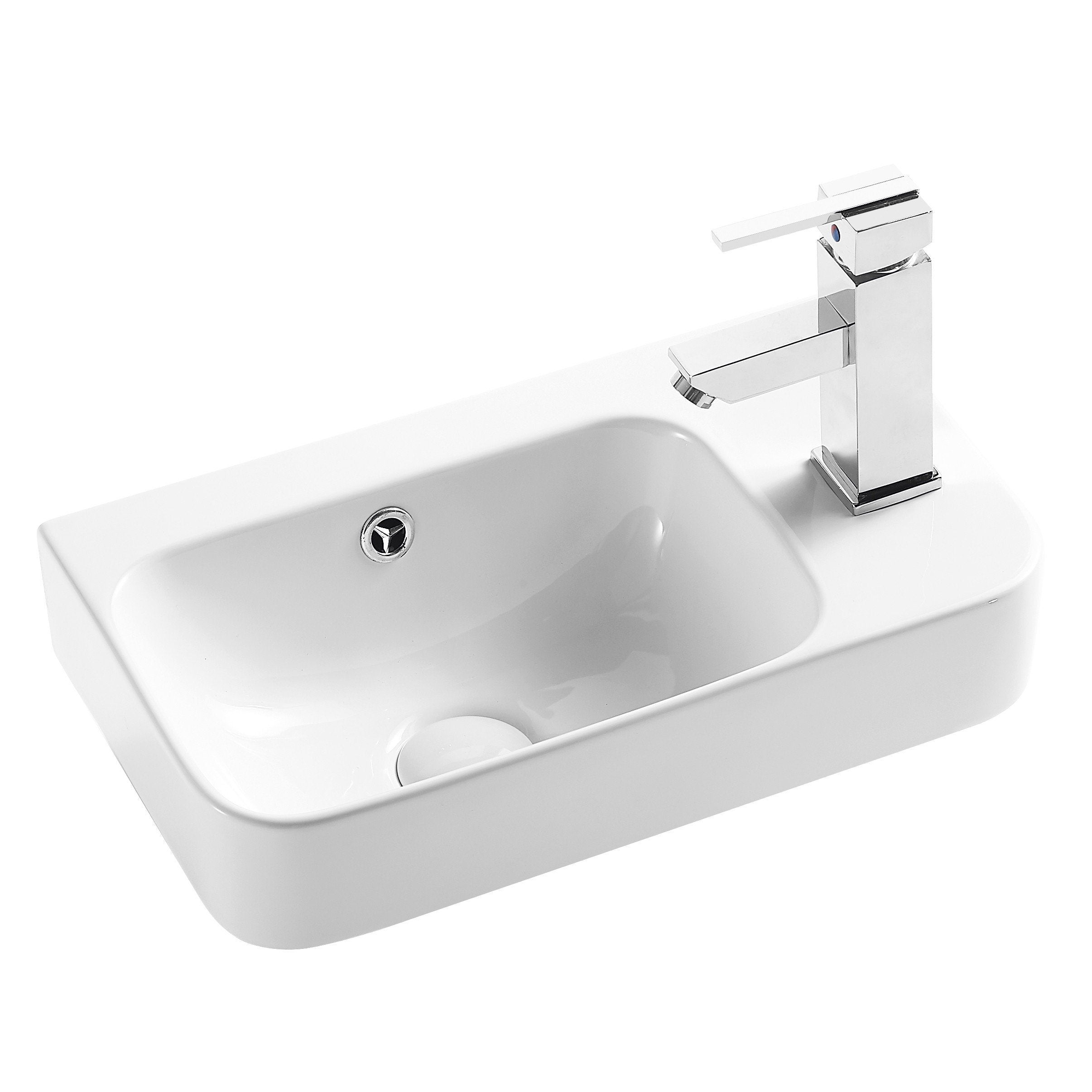 AQUORE 385442 MINI 28R Lavabo De Sobre Encimera | Leroy Merlin
