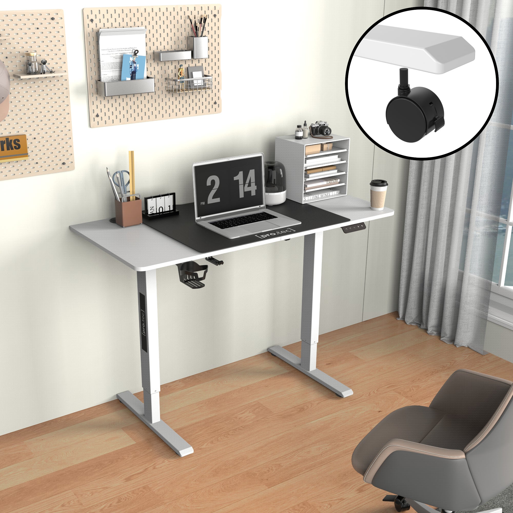 Scrivania 'Stryn' Regolabile in Altezza con Sollevamento Elettrico 120 ...