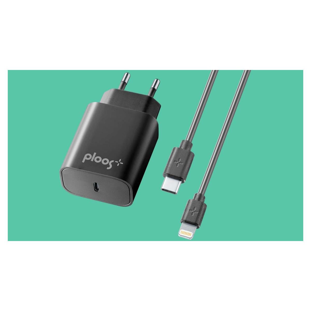 PLOOS - USB-C KIT ADAPTER 20W - USB-C to Lightning | Leroy Merlin