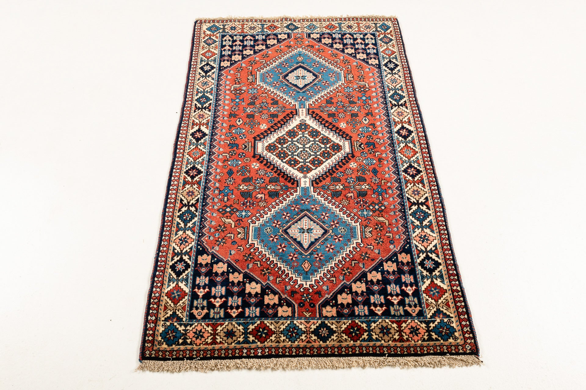 Tapis oriental original fait à la main, mesure: 157x100 cm avec ...