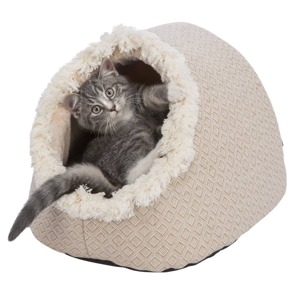 Lit cachette pour animaux de compagnie Boho 35x26x41 cm Beige TRIXIE ...