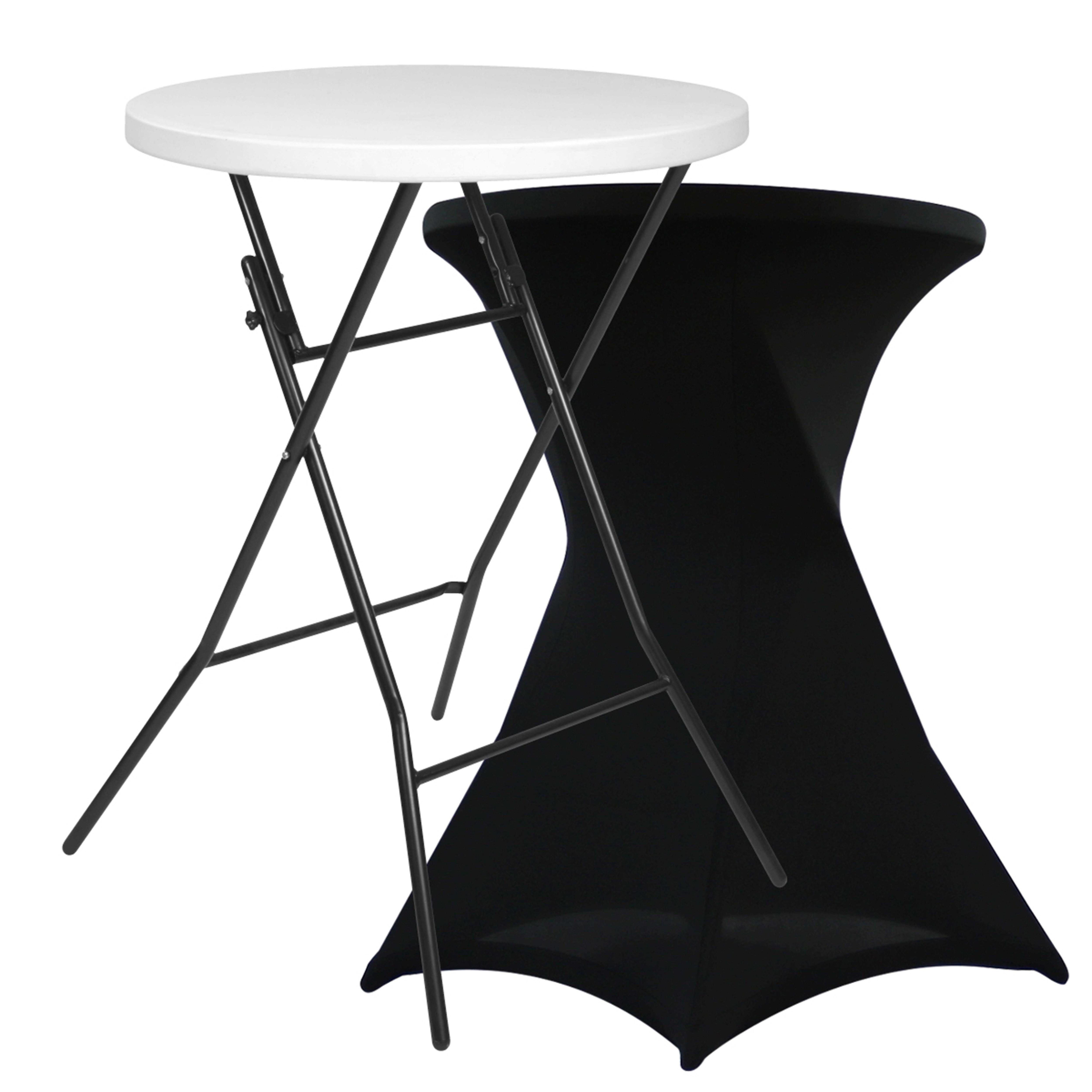 Mange-debout pliant et housse de mange debout noire | Leroy Merlin