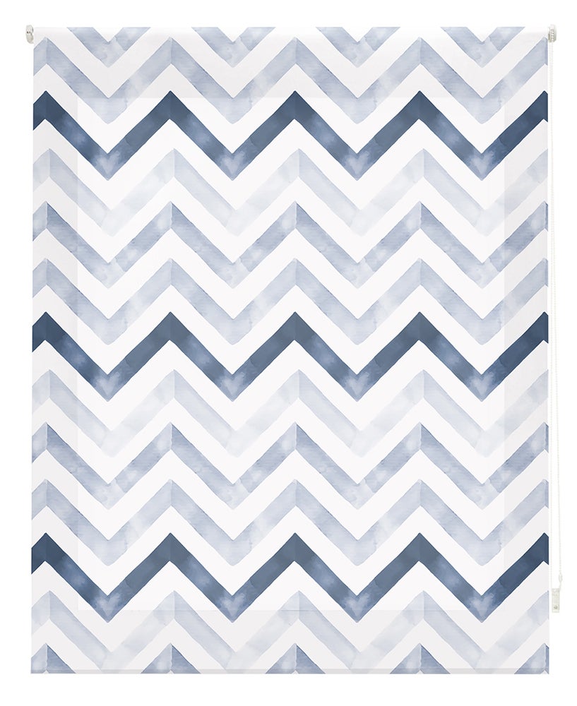 Estor Enrollable Happystor Tejido Translúcido ZigZag Estampado Digital ...