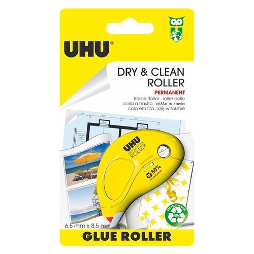 Colle Roller Permanent 9.5M X 6.5Mm - Uhu | Leroy Merlin