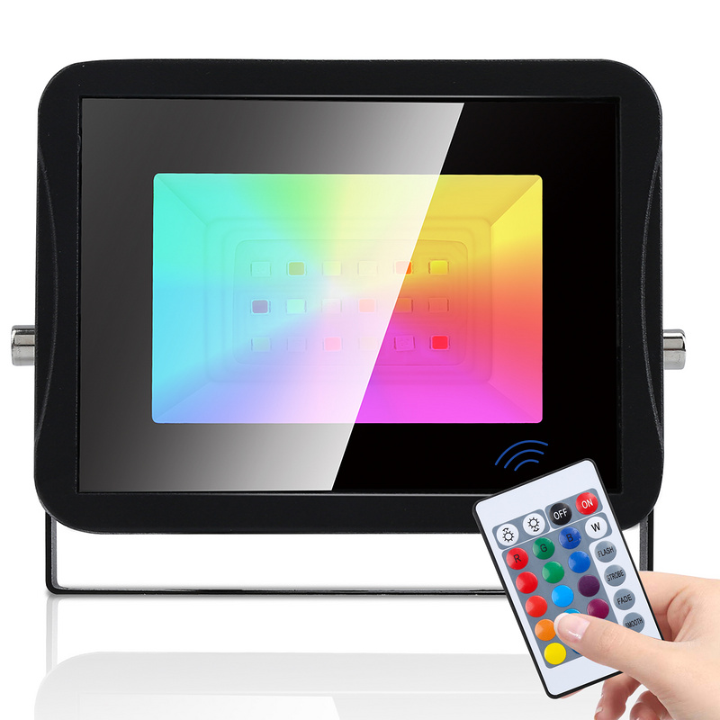 Proyector LED RGB regulable Proyector LED RGB 20W RGB 120º Proyector ...