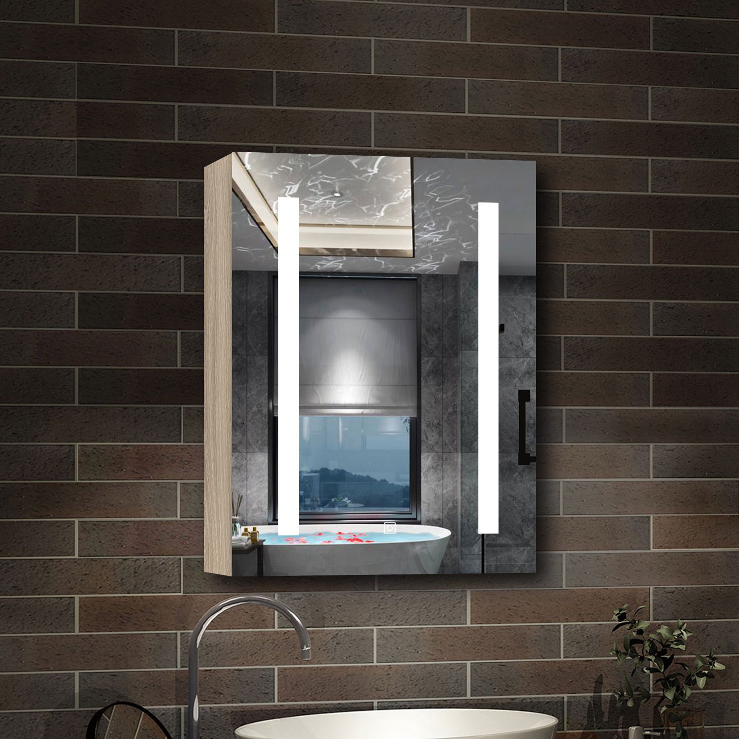 Armoire De Toilette Avec Miroir