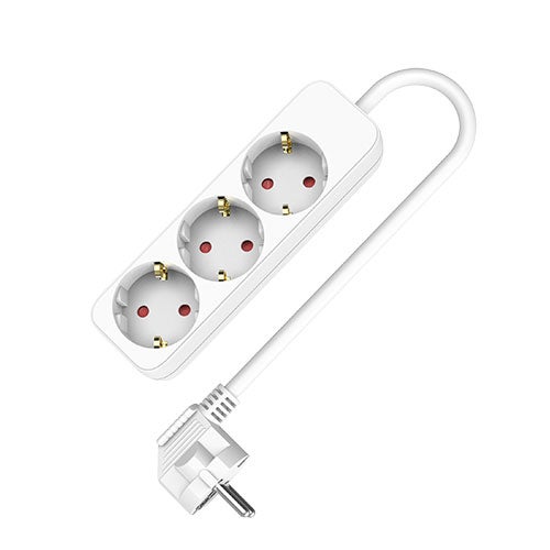 BASE MÚLTIPLE 3 ENCHUFES CABLE 1.5M TME | Leroy Merlin