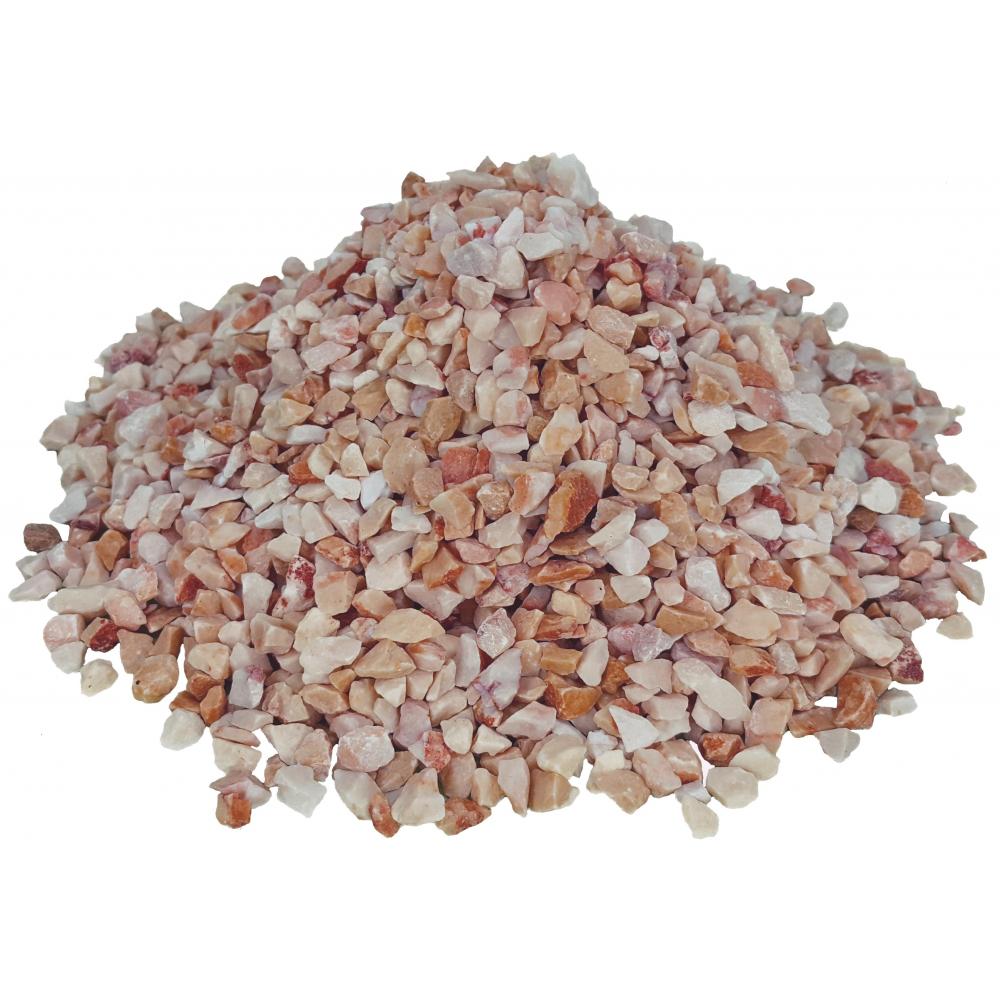 Gravier en marbre rose lavé 20 kg 3/6 mm Arisac | Leroy Merlin