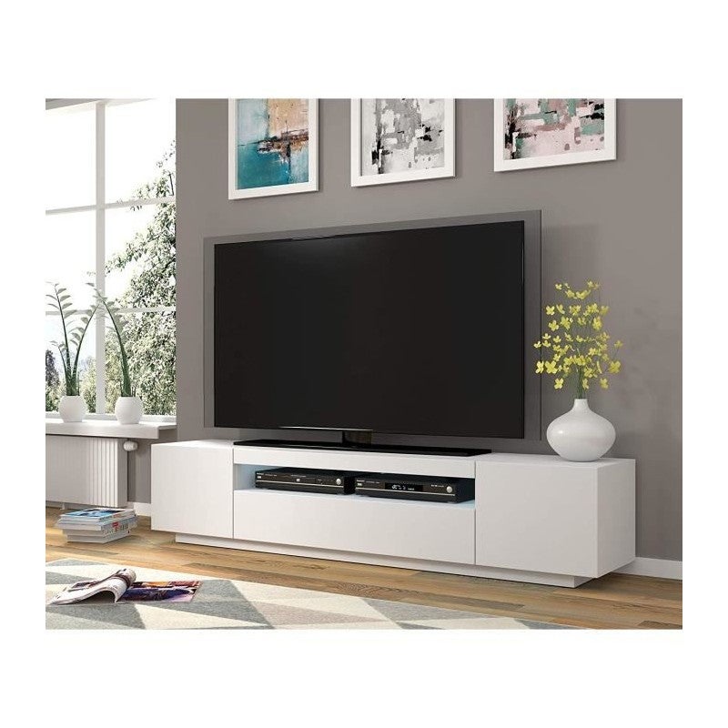 Meuble TV bas universel Aura 200 cm à suspendre ou à poser sideboeard ...
