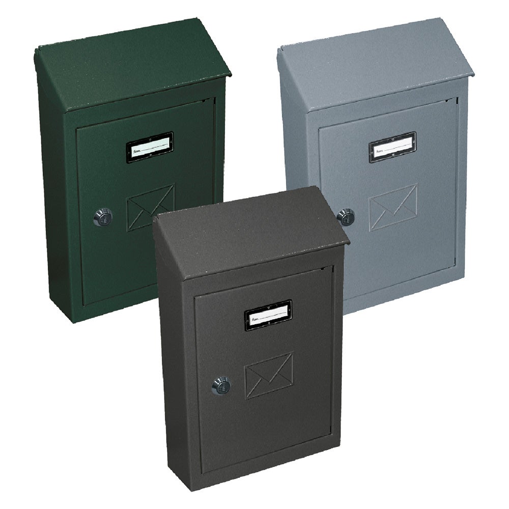 Cassetta postale 'ct' cm 18 x 5 x h 20 grigio | Leroy Merlin