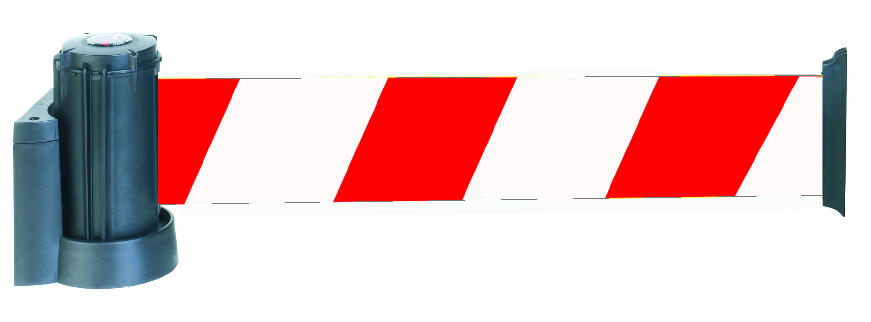 Enrouleur mural avec sangle Rouge/Blanc hachuré 3m x 100mm - 2700160 ...