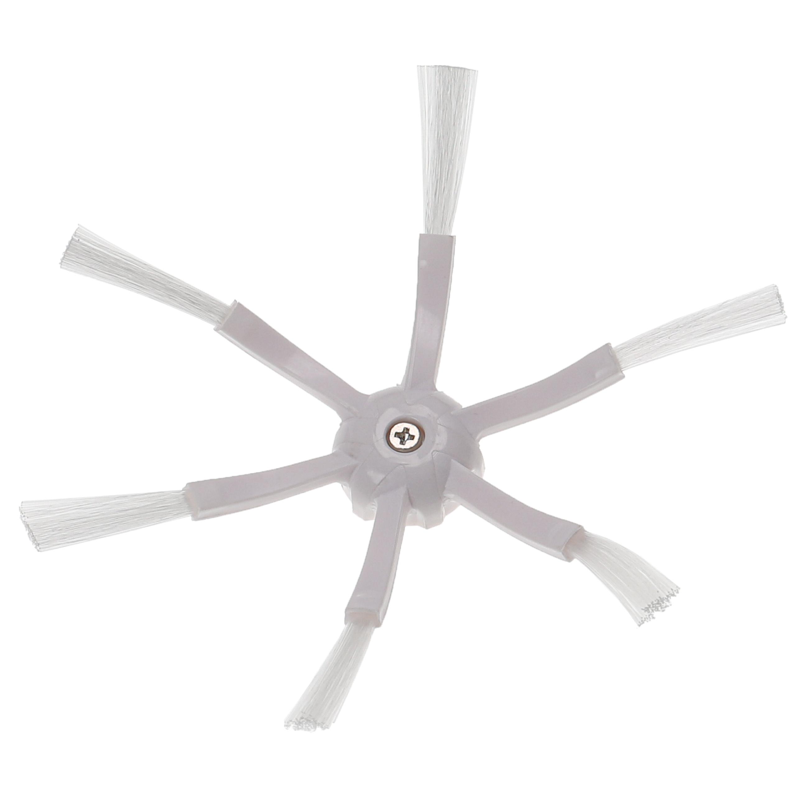 Vhbw Brosse latérale compatible avec Roborock S5 Max, S6 MaxV, S6 Pure, E4, Q7, S4, S5, S50, S51 ...