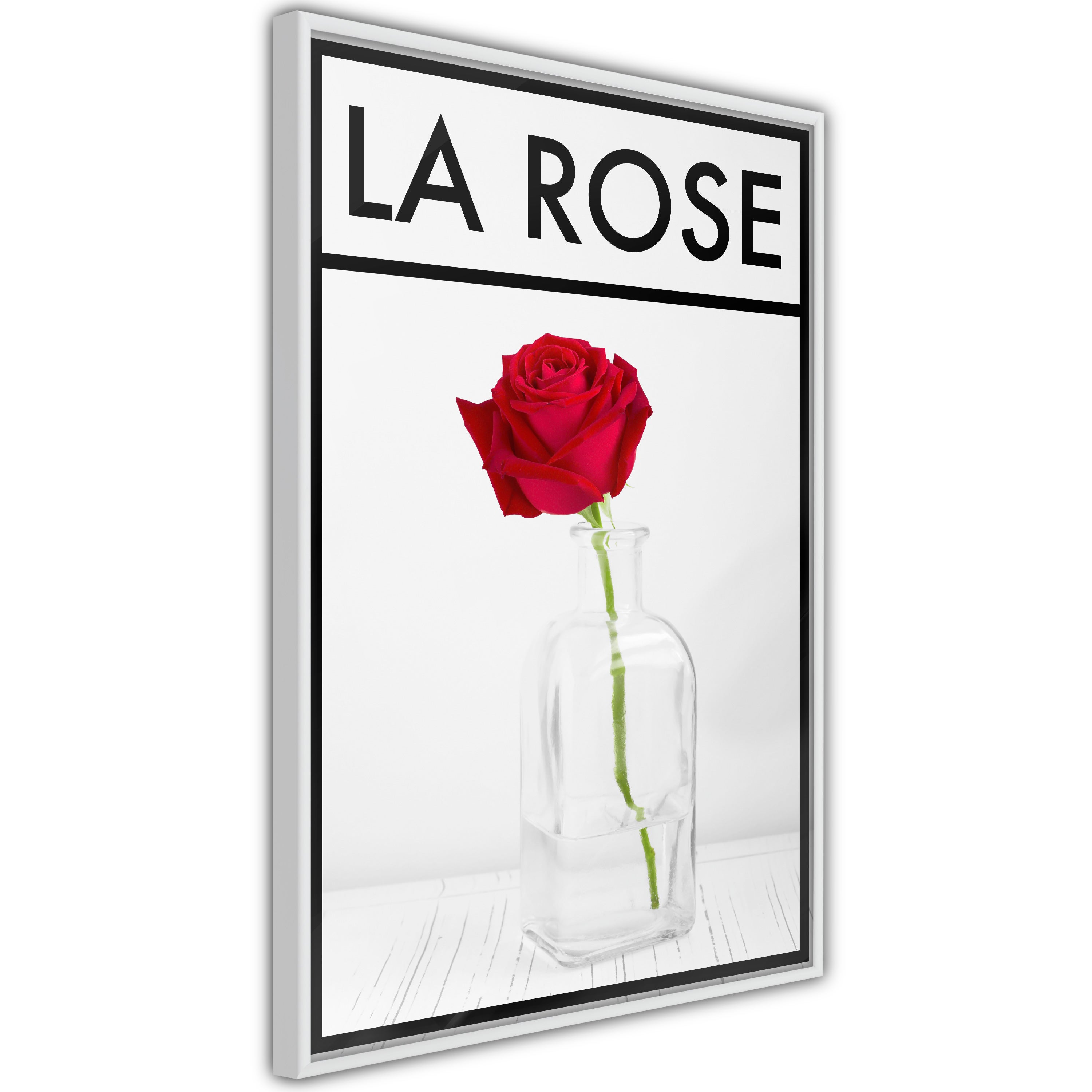 Poster et affiche - Rose in the Vase - 40x60 | Leroy Merlin