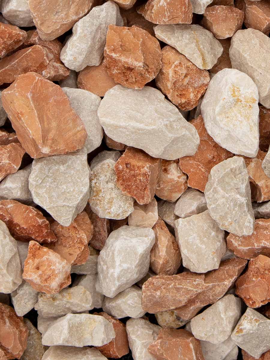 Mediterranée gravier concassé 250kg Minibag 0,18m3 (11 - 22mm) | Leroy ...