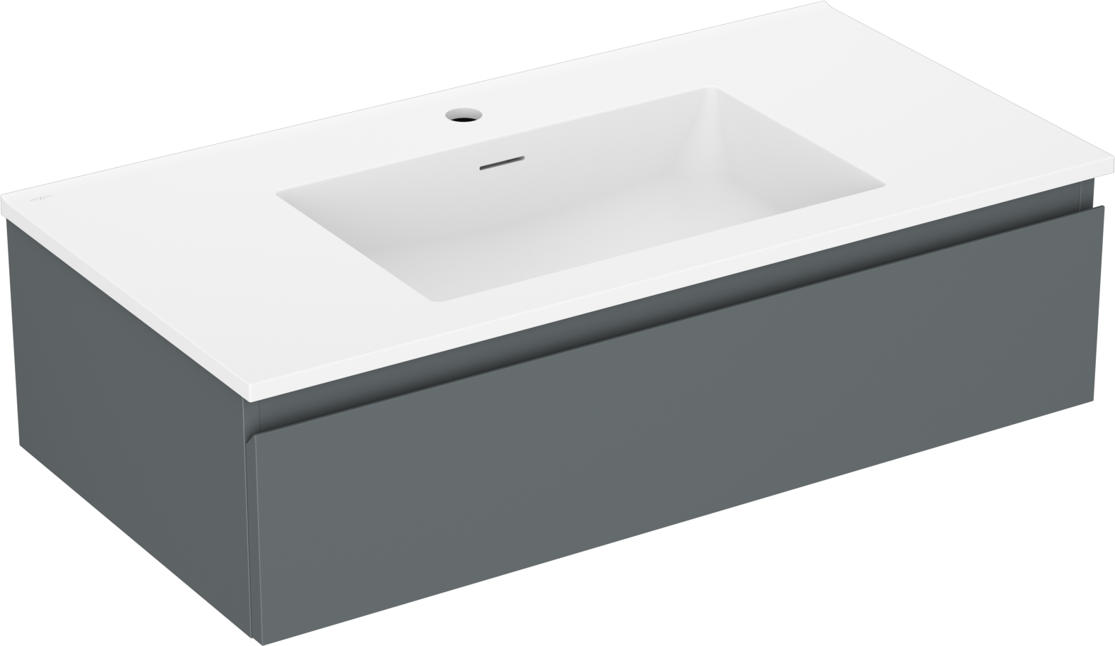 Mexen Orio meuble de salle de bain 90 cm avec lavabo Otis, 1 tiroir ...