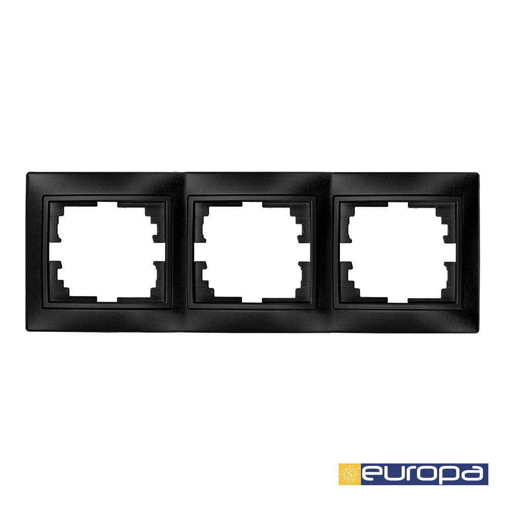 Marco Embellecedor para Interruptor de Luz Solera erp73ngu | Leroy Merlin