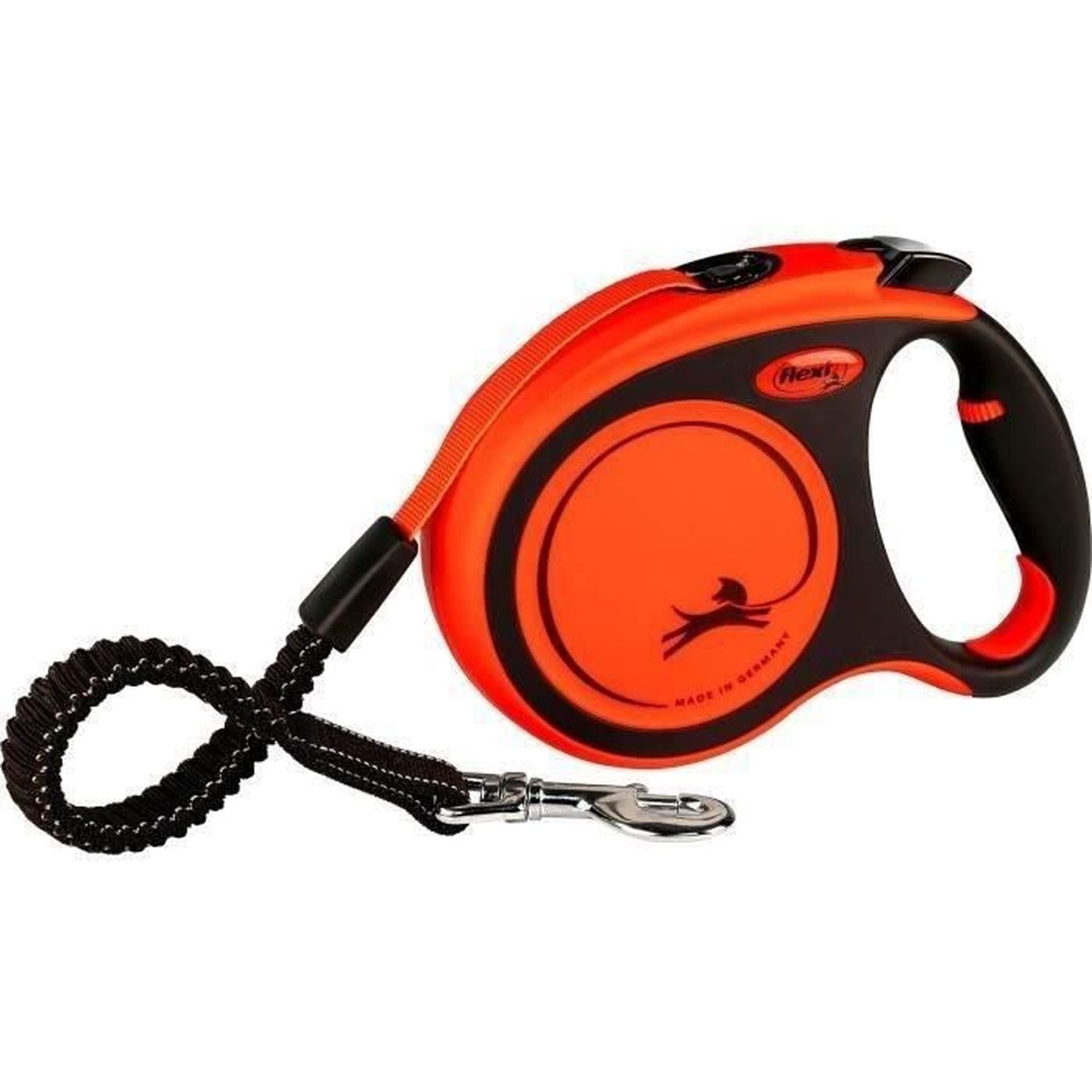 Correa con correa - Talla L - 5m - Negro y naranja | Leroy Merlin