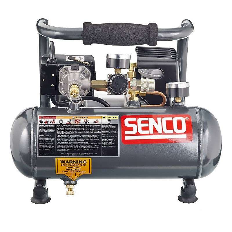 Compresseur sans huile silencieux 3,8 L SENCO PC1010 | Leroy Merlin