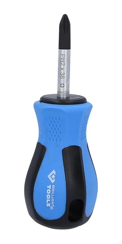 Brilliant Tools Tournevis cruciforme, PH Phillips, PH2 x 38 mm, forme ...