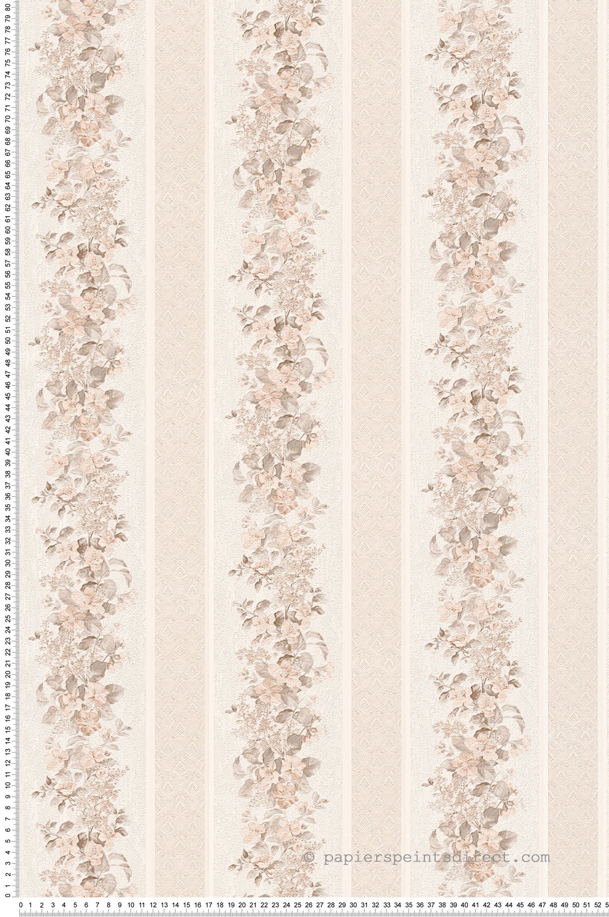 Papier peint vinyle Lessivable Collection Concerto 3 L.10.05 x l.0.53 m ...