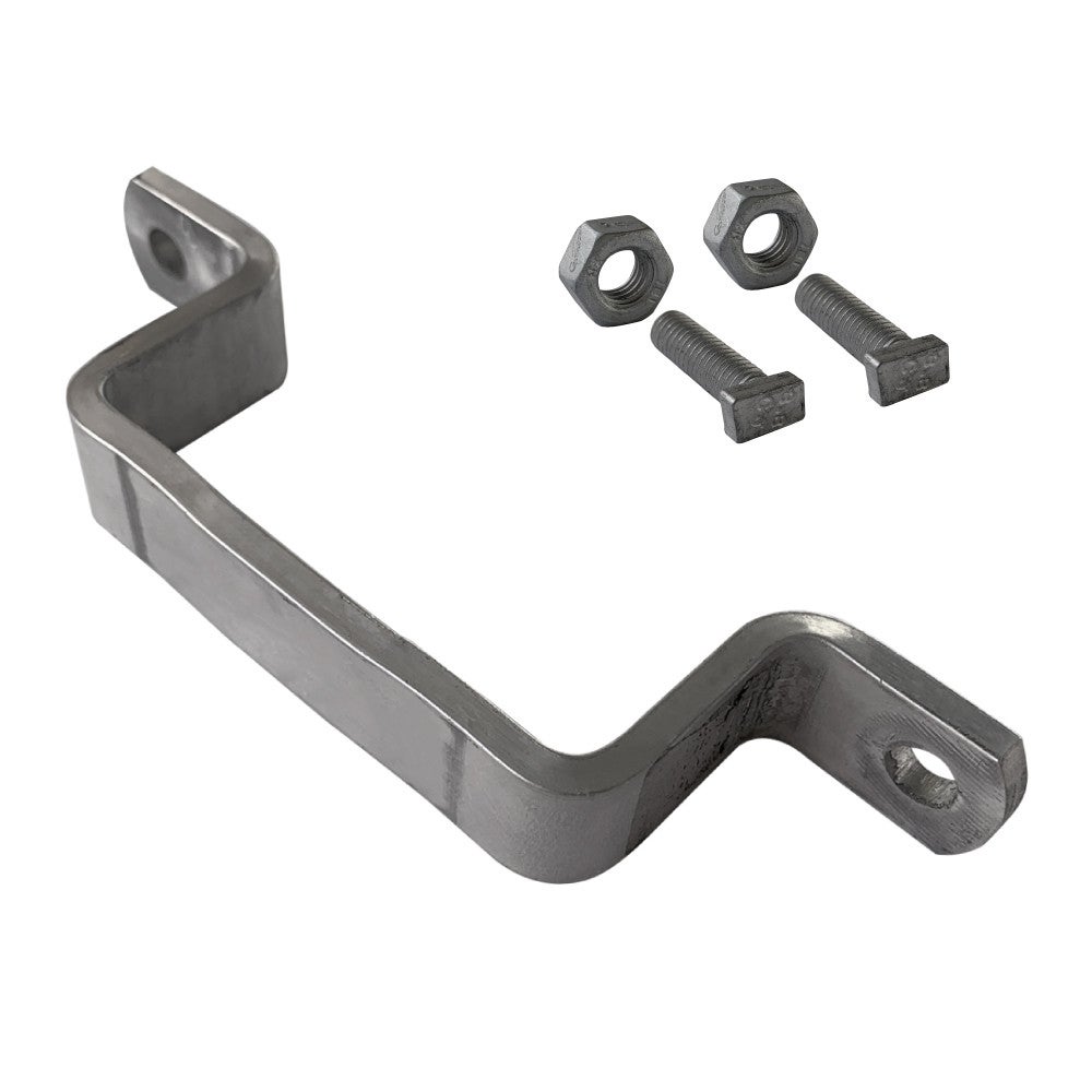 Bride de fixation pour poteau Bride simple ou double avec boulonnerie À ...