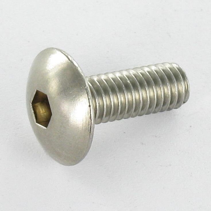 Vis Poelier tête ronde large TRL Clé de 4 HC4 M6X16 Inox - 200 pièces ...