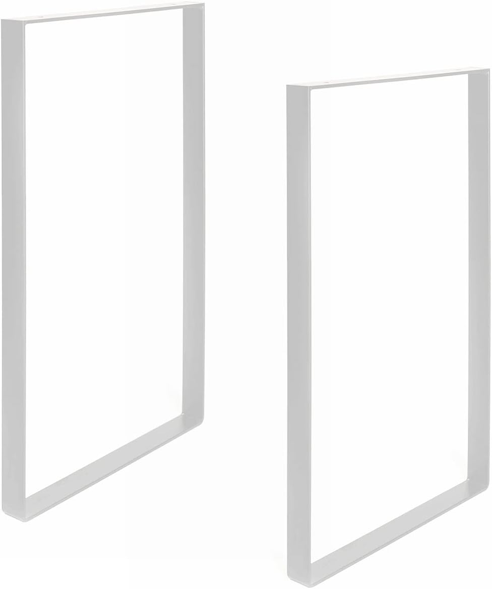 REI | Lot de 2 Pieds pour Tables | 385 x 40 x 710 mm | Fabriqué en ...