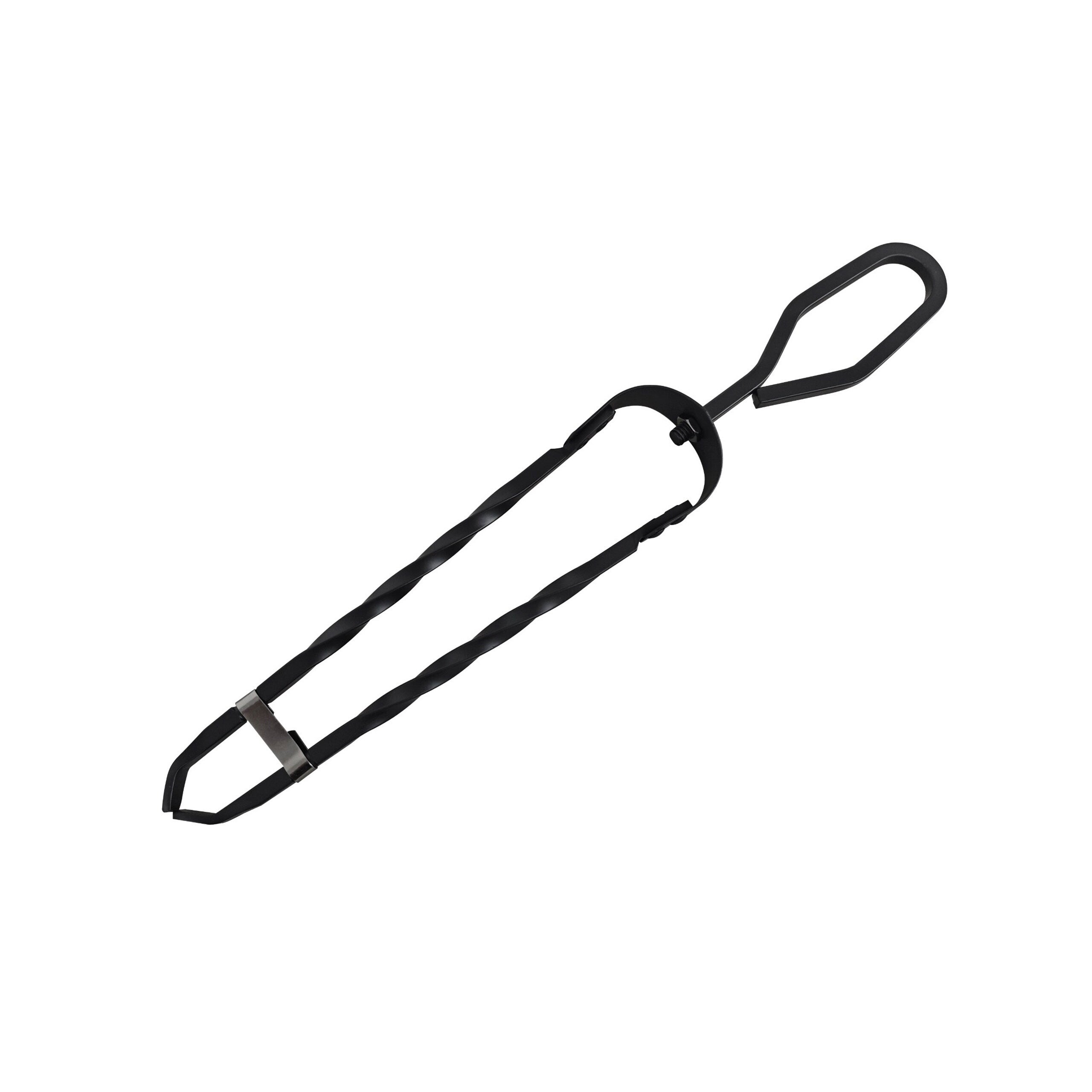 Pinza per legna in ferro battuto, 46 cm, per camino e forno, per legna ...