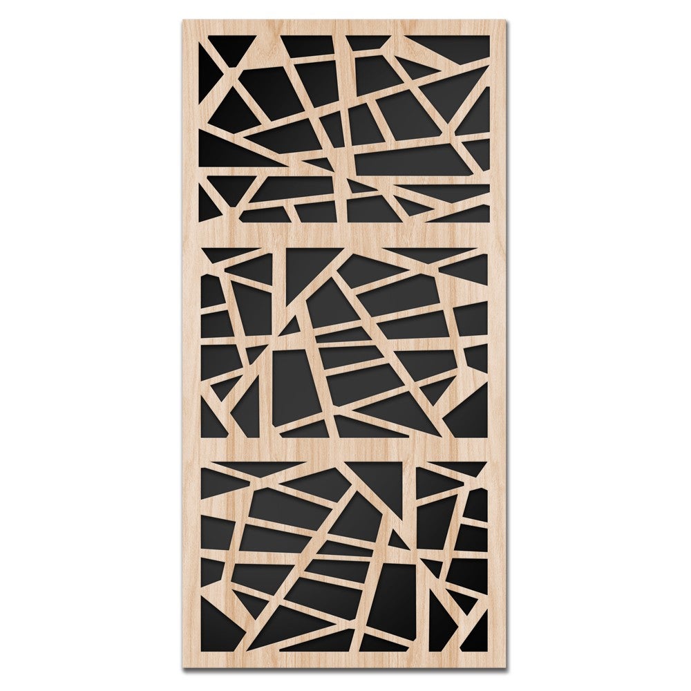 DIAGONALE - Cadre Meuble LASERCUT Composite Bois Et PVC 50X100 CM ...
