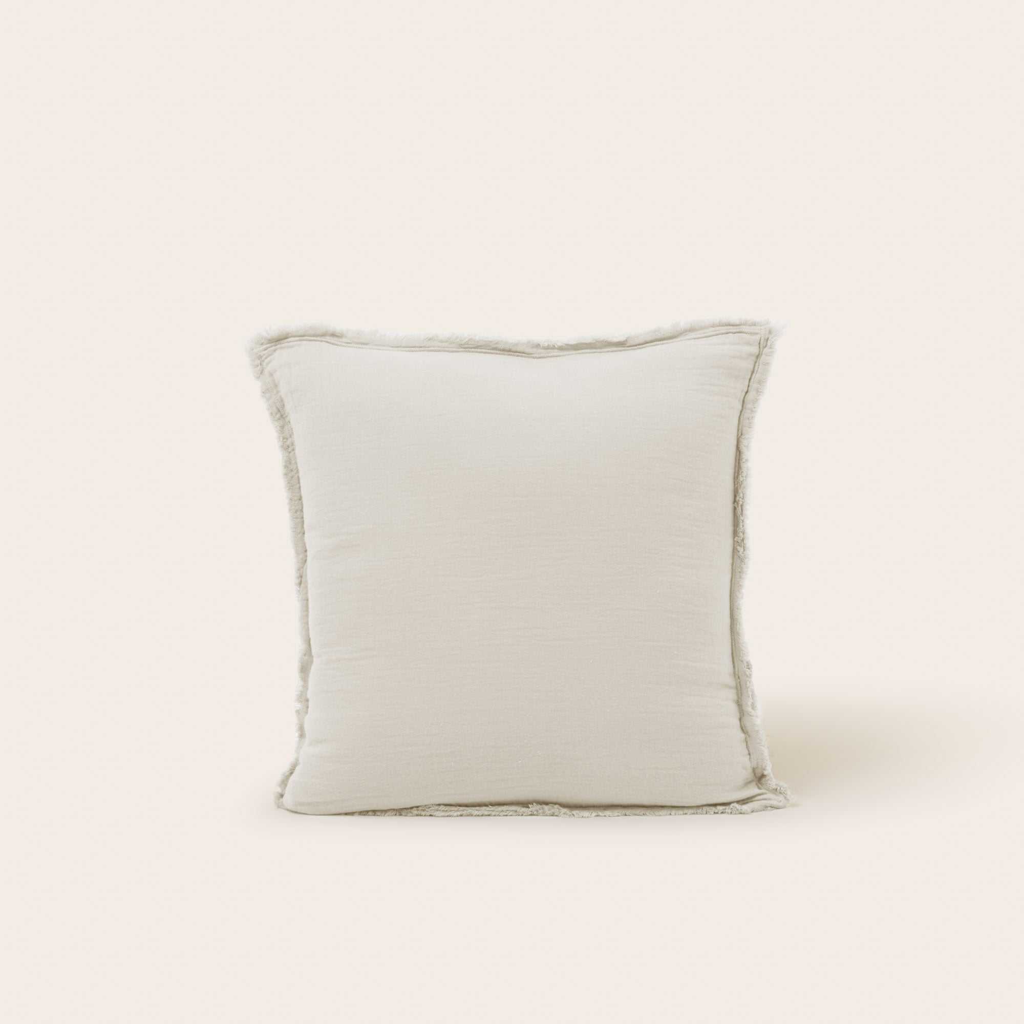 Taie d'oreiller LOU ficelle 40x40 cm | Leroy Merlin