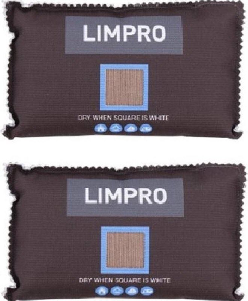 Absorbeur d'humidité pour voiture Limpro - 2 pièces - 400 grammes - déshumidificateur ...