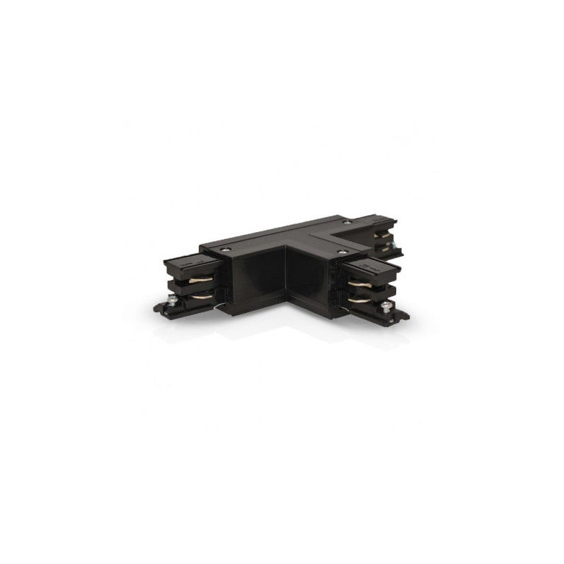 Conector trifásico en forma de T - 100mm x 66mm - Negro - IP20 | Leroy ...