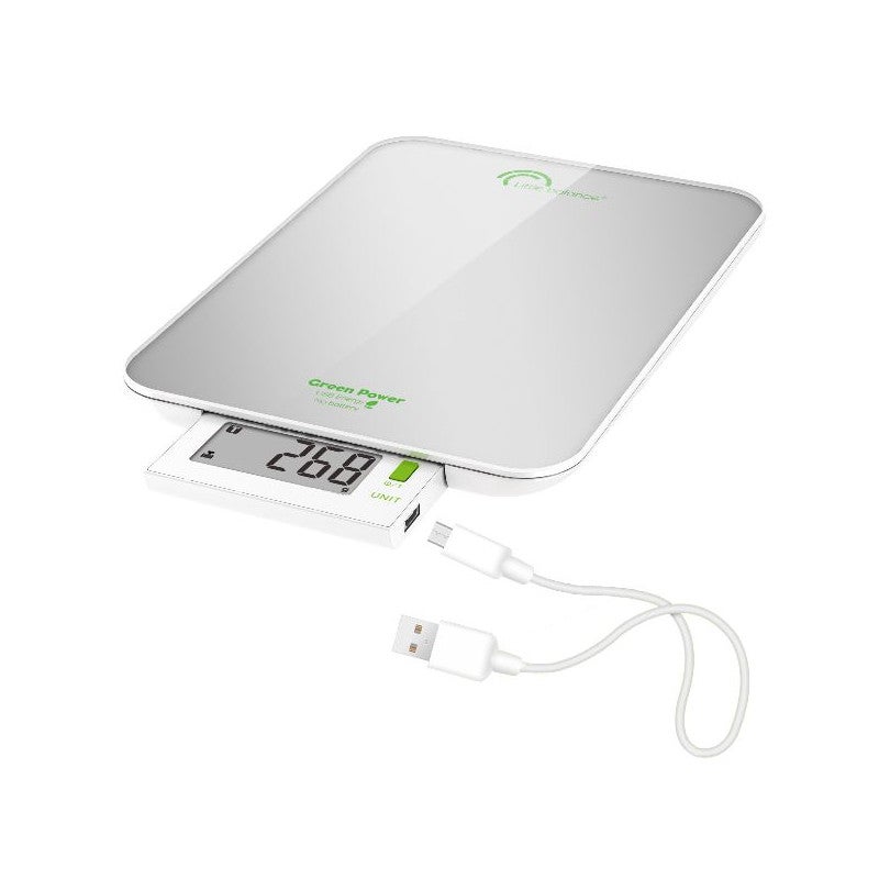 LITTLE BALANCE Balance Green Power USB - 6 kg - 1 g - Plata perla ...